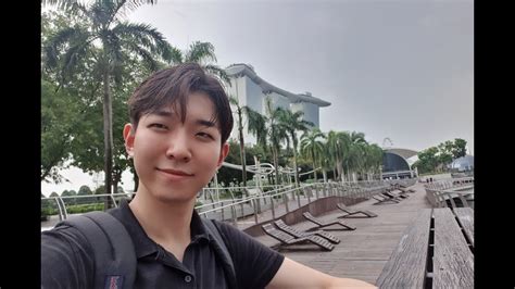 뚱s Vlog Ep 2 비가 오는 날엔~마리아나 베이 샌즈로 ㅋㅋ 어학원 처음 간 날 비 맞으며 싱가포르 즐기기
