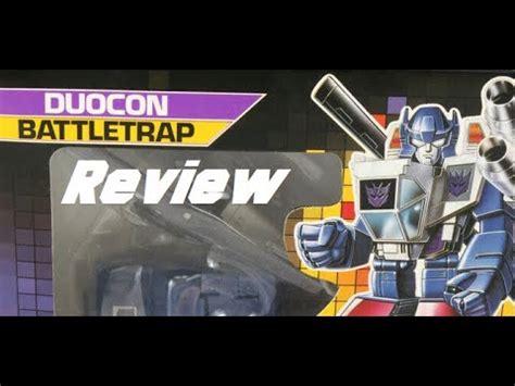 Saturday Shorty Battletrap Transformers G Duocon Review YouTube
