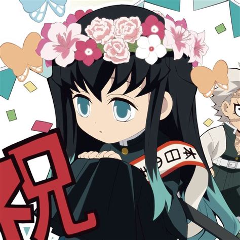 Pin On Muichiro Obanai Anime Chibi Demon