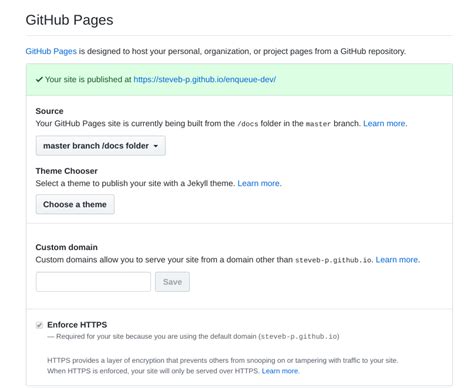 Move Docs To Github Pages · Issue 864 · Php Enqueueenqueue Dev · Github