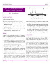 Ece375 Lab6 Pdf Lab 6 External Interrupts ECE 375 ECE 375 Computer Organization And