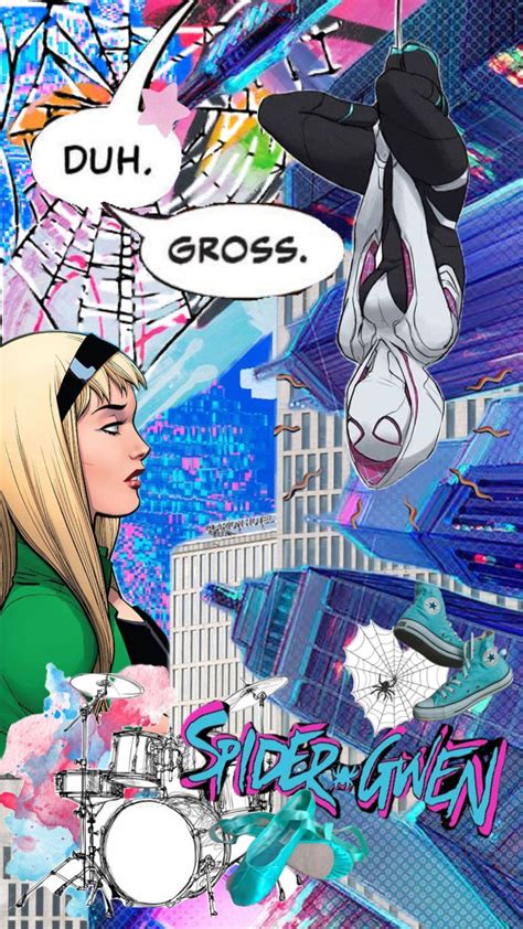 Spidergwen Spiderman Acrossthespiderverse Intothespiderverse