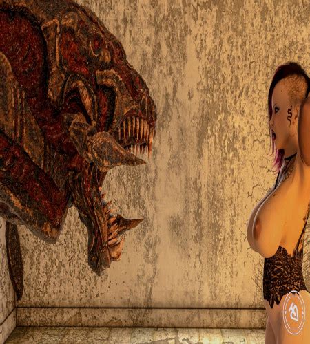 Erin Explores An Abandoned Building Gets Eaten And Digested By Monster