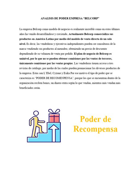 Analisis De Poder Empresa Belcorp Pdf Business Sector Privado