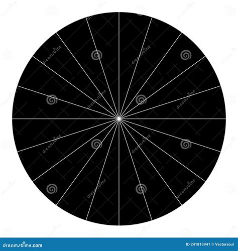 Pie Chart Pie Graph Circle Circular Diagram From 2 To 65 Sections
