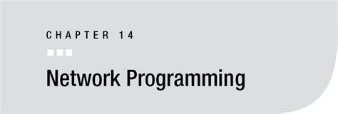Chapter 14 Network Programming Beginning Python From Novice To