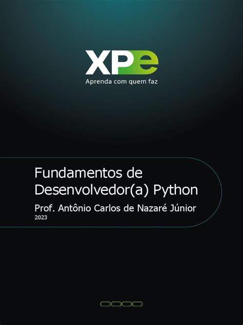 apostila módulo 1 pyt pdf pdf python linguagem de programação