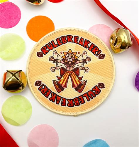 Rulebreaker Rulebreaker Sundrop Embroidered Patch Etsy Rulebreaker Rulebreaker Sundrop Embroidered Patch Etsy