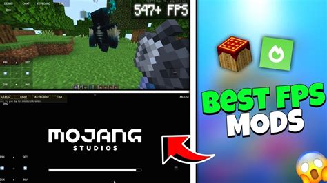 best 1 21 fps boost mods🥶 with crash fix 🤯 pojavlauncher 1 21 youtube