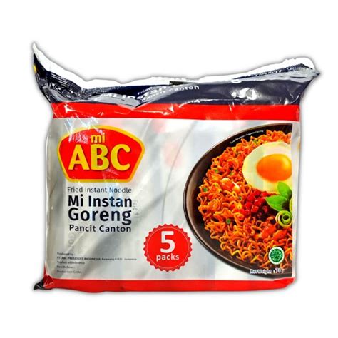 Indonesia Mi Abc Mi Instan Goreng 5pks Asia Grocery Town