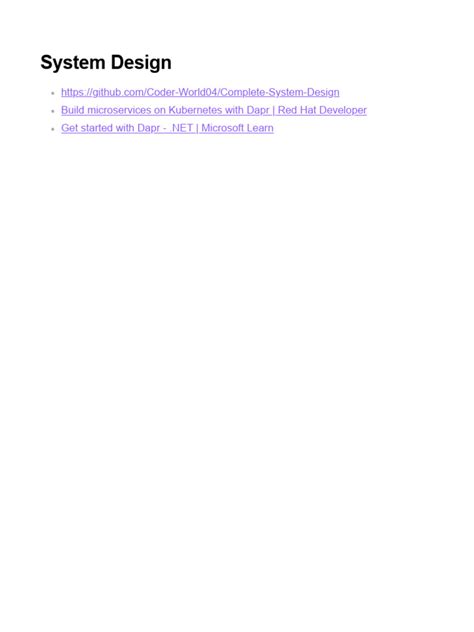 system design pdf
