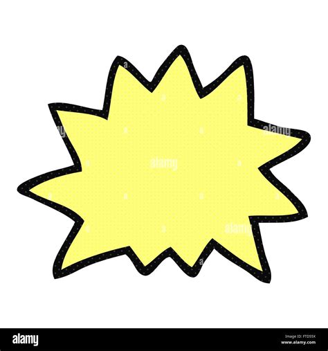 Freehand Drawn Cartoon Explosion Symbol Stock Vector Image Art Alamy