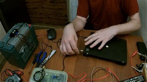 Как включить ноутбук без батареи Youtube