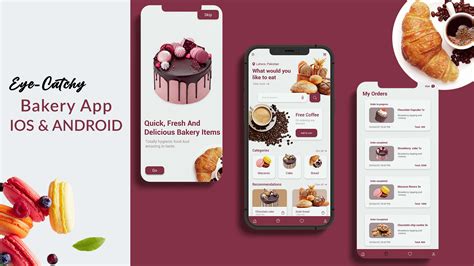 Bakery App Ui Design Behance
