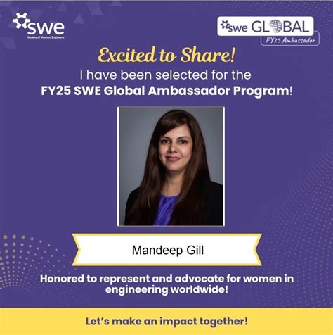 Mandeep Gill On Linkedin Iamremarkable Iamremarkable Sweambassador Womeninstem Sweindia