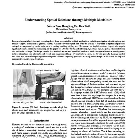 understanding spatial relations through multiple modalities acl anthology