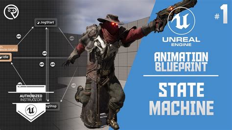 Unreal Engine 5 Tutorial - Animation Blueprint Part 1: State Machines - YouTube