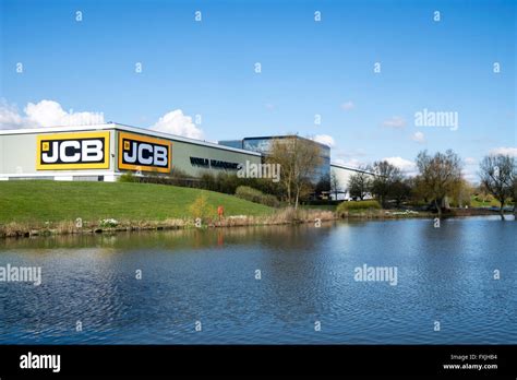 Jcb World Headquarters At Rocester Uttoxeter Staffordshire With New