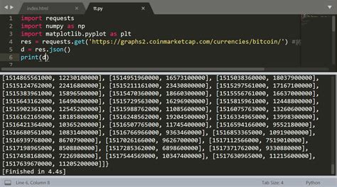 python 爬蟲教學 以爬取比特幣價格並使用matplot製圖為例 妖精的號角