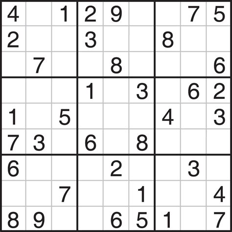 Soduko Printable Sheets Easy Sudoku Puzzles Printable