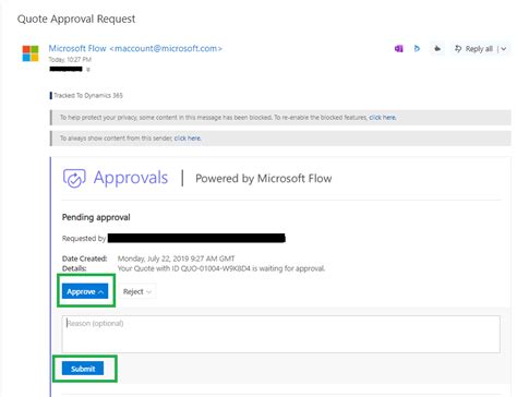Automate Quote Approval Process In Dynamics 365 Crm Using Microsoft