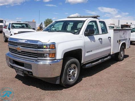 2016 Chevrolet Silverado 2500 Hd 4wd Super Cab Utility Truck Roller
