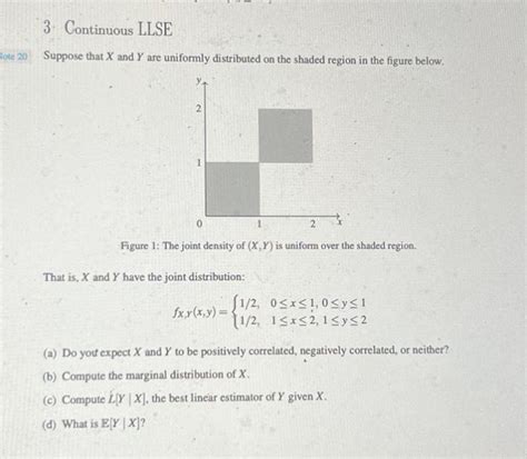 solved suppose that x and y are uniformly distributed on the