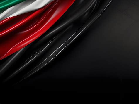 United Arab Emirates National Flag Background Uae Flag Weaving Made By Silk Cloth Fabric Uae