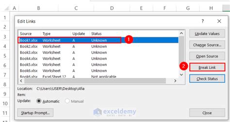 How To Remove External Links In Excel 8 Easy Methods
