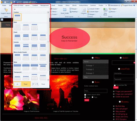 Moodle Theme Created With Artisteer