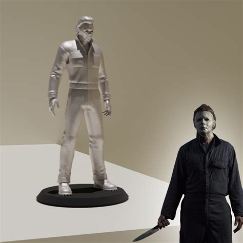 Stl File Michael Myers Figure Halloween 🎃 ・3d Printing Idea To