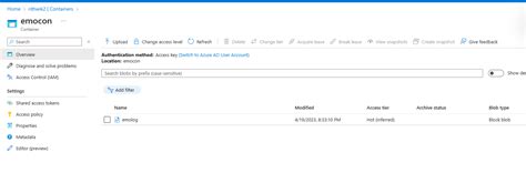 Python How To Add Logs To A Fileblob In An Azure Container With