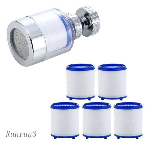 Runny Universal Faucet Filter Sink Tap Anti Splash Extender Adapter Rotatable Tap Bubbler