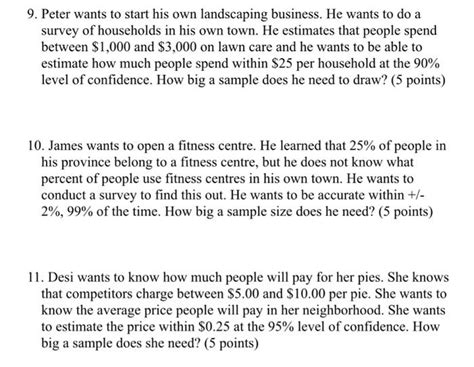 Solved Part Two Sample Size Determination Using The Chegg Com