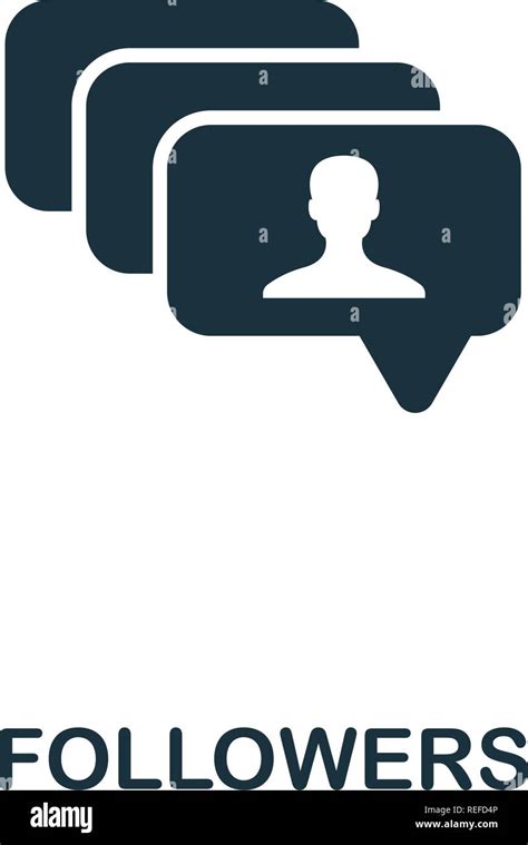 Followers Icon Premium Style Design From Influencer Icon Collection Pixel Perfect Followers