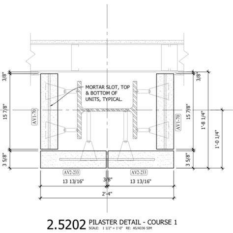 Connection Details For Pillaster Cladding 9 Advanced Architectural Stone