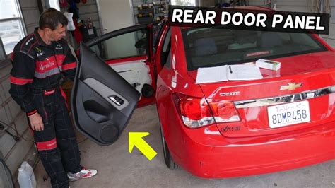 CHEVROLET CRUZE REAR DOOR PANEL REMOVAL REPLACEMENT, CHEVY CRUZE - YouTube