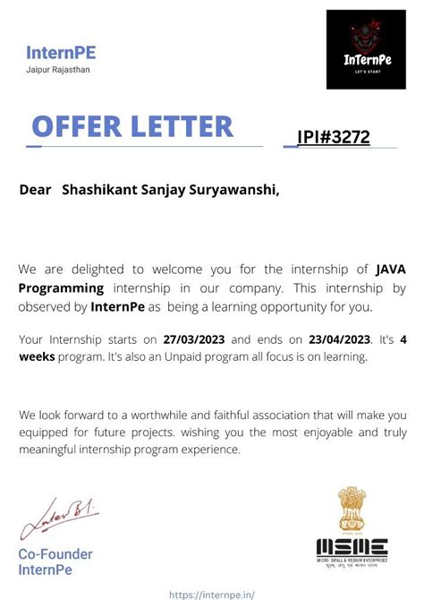 shashikant suryawanshi on linkedin intern internship