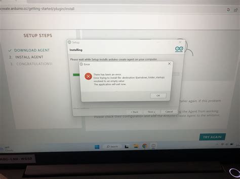 Why Is It Not Installing Cloud Editor Arduino Forum