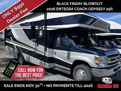 Entegra Coach Odyssey 25r Rvs For Sale Rv Trader