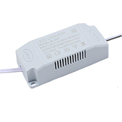 External Power Supply 8 24w Led Driver Electronic Transformer Constant