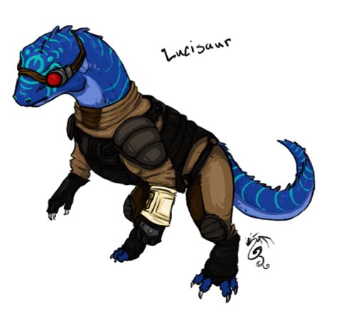 Sexy Dino Luciael By Chrizesu On DeviantArt