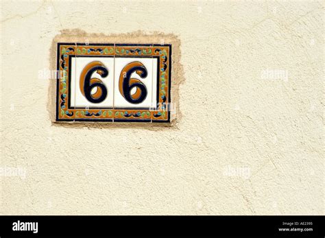 number 66 Stock Photo - Alamy
