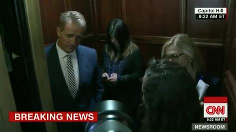 Woman Who Confronted Jeff Flake In The Elevator I Wanted Him To Feel