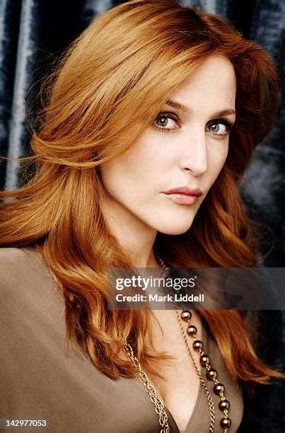 Gillian Anderson 20th Century Fox Press Shoot June 1 2008 Photos And