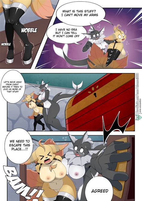 Rule Al Sensei Anthro Bondage Breasts Comic Dildo Dungeon Duo Eeveelution English Text