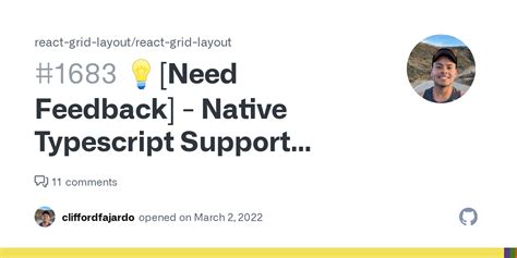 💡 Need Feedback Native Typescript Support Strategy In Core Library