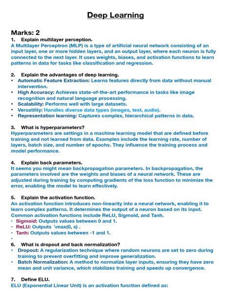 deep learning pdf deep learning statistical classification