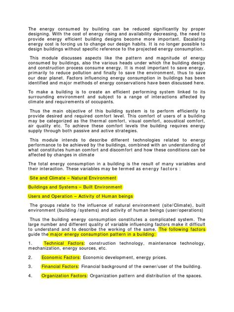 energy and building pdf energy conservation efficient energy use