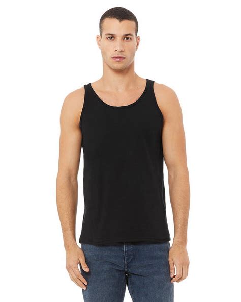 Bella Canvas Unisex Jersey Tank 3480 Black 3xl